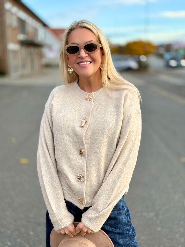 Fancy Button Cardigan - MotherBoah Web Shop
